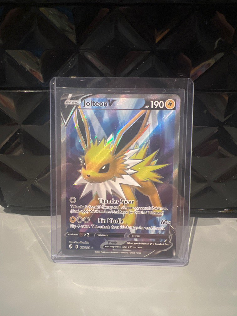 Jolteon V FA, Hobbies & Toys, Memorabilia & Collectibles, Stamps ...