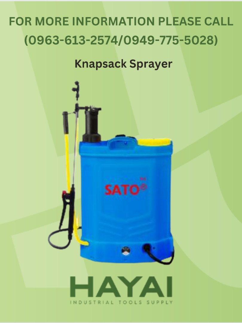 Knapsack Sprayer, Commercial & Industrial, Construction Tools ...