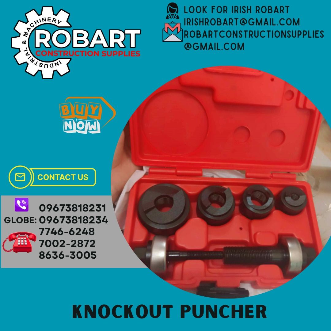 KNOCKOUT PUNCHER, Commercial & Industrial, Construction Tools ...