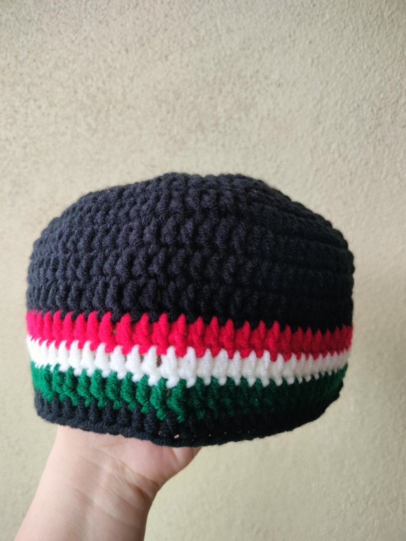 Kopiah Kait Palestine, Babies & Kids, Babies & Kids Fashion on Carousell