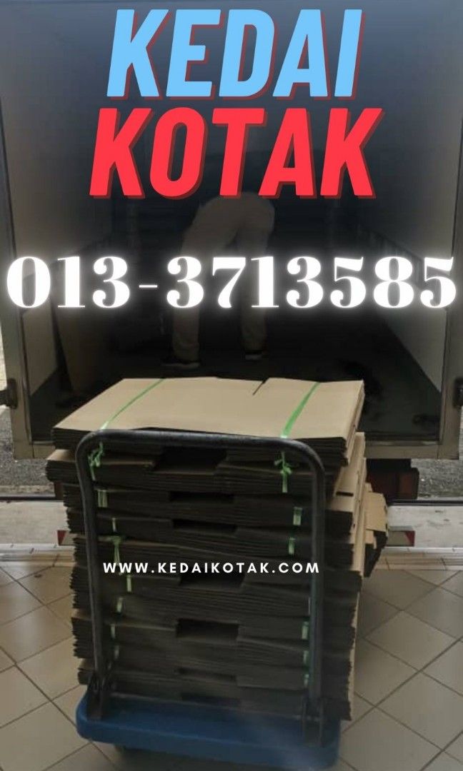 Kotak simoan barang, kotak pindah, movers box, kotak pembungkusan ...