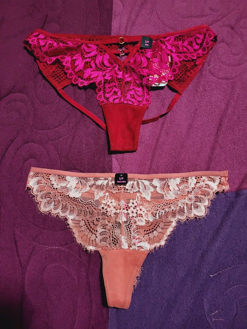 La Senza Underwear Panties Lingerie S-M, Women's Fashion, Undergarments ...