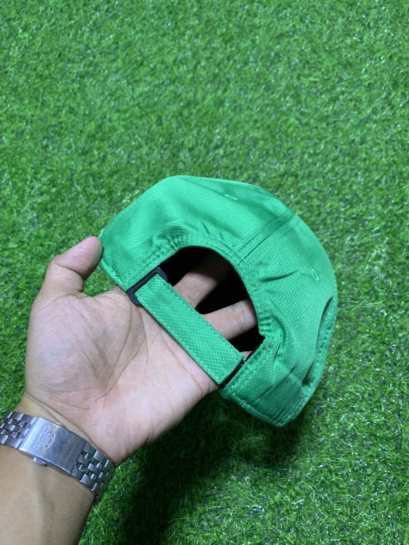 Lacoste Side Logo Velcro Strap Cap Green, Men's Fashion, Watches ...