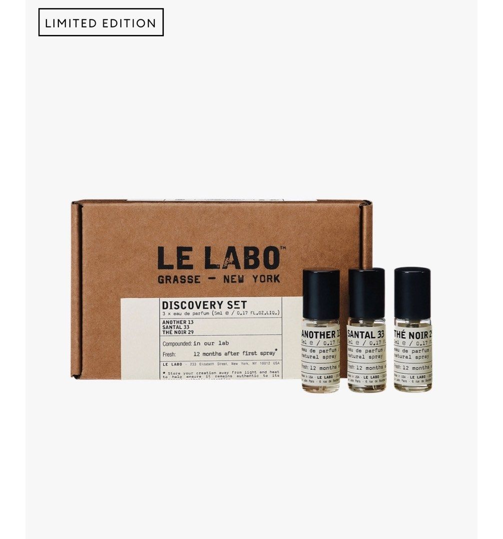 Le Labo Perfume Discovery Set, Beauty & Personal Care, Fragrance ...