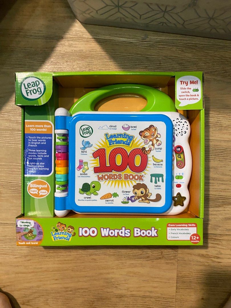Leapfrog 100 Words, Babies & Kids, Infant Playtime on Carousell