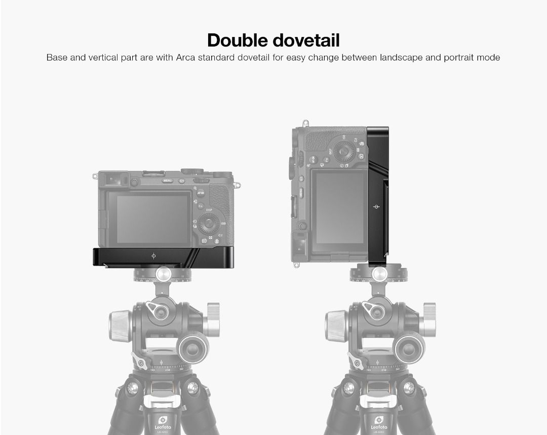 Leofoto 徠圖 LPS-A7CR L Bracket for SONY A7CR/A7C II 專用L型快拆板 #全新行貨 #不議價 ...
