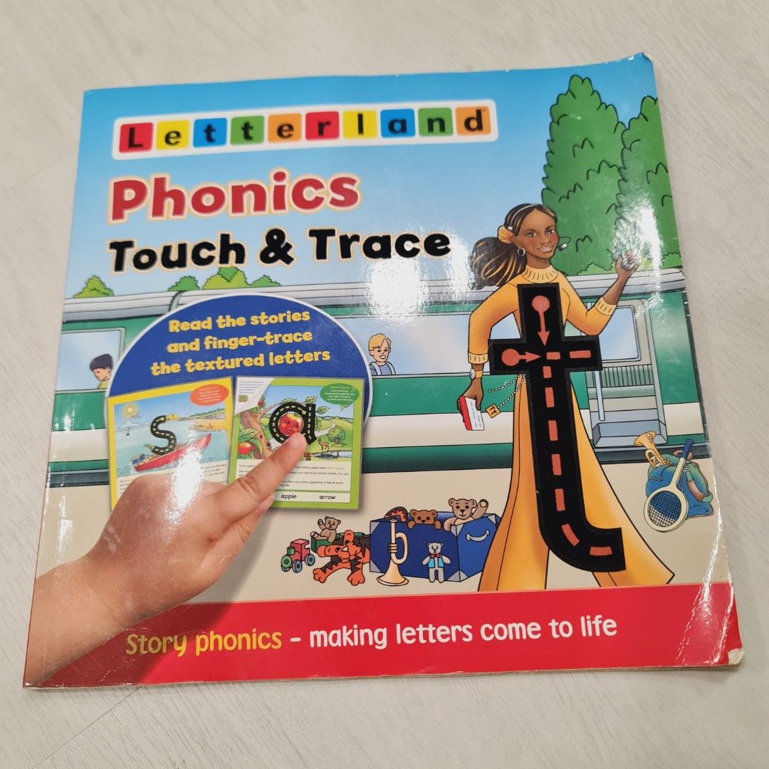 Letterland touch and trace, Hobbies & Toys, Books & Magazines, Children ...