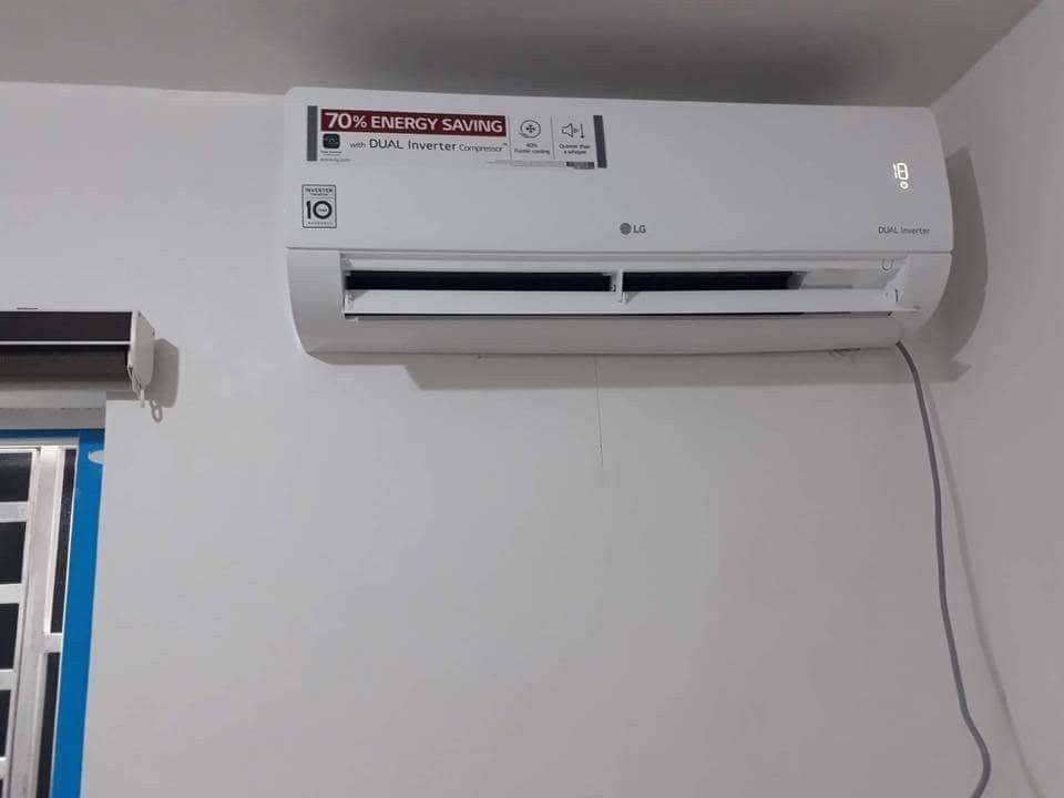 LG Dual Inverter 1hp, TV & Home Appliances, Air Conditioning and ...