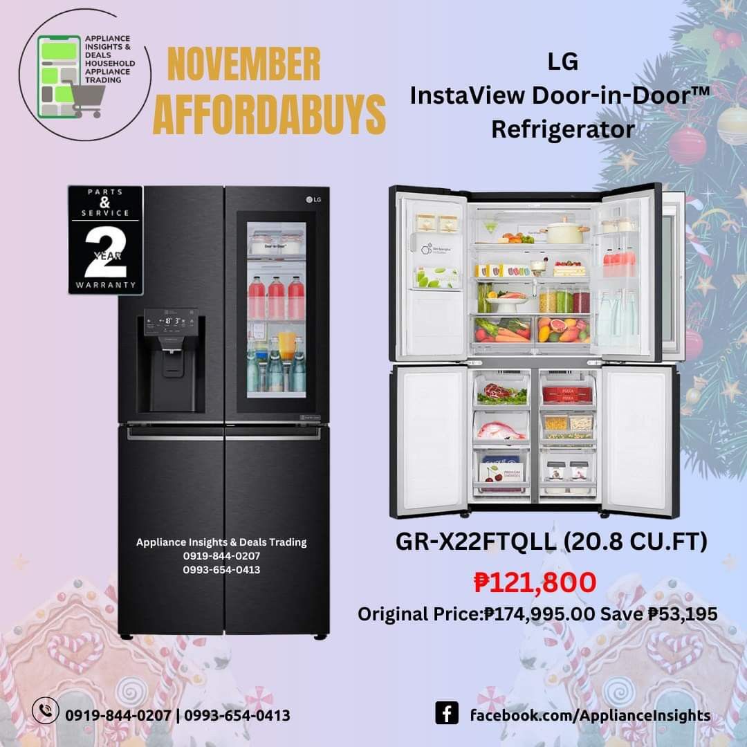 LG Multi-Door|Side-by-Side|Insta-View Refrigerators, Furniture & Home ...