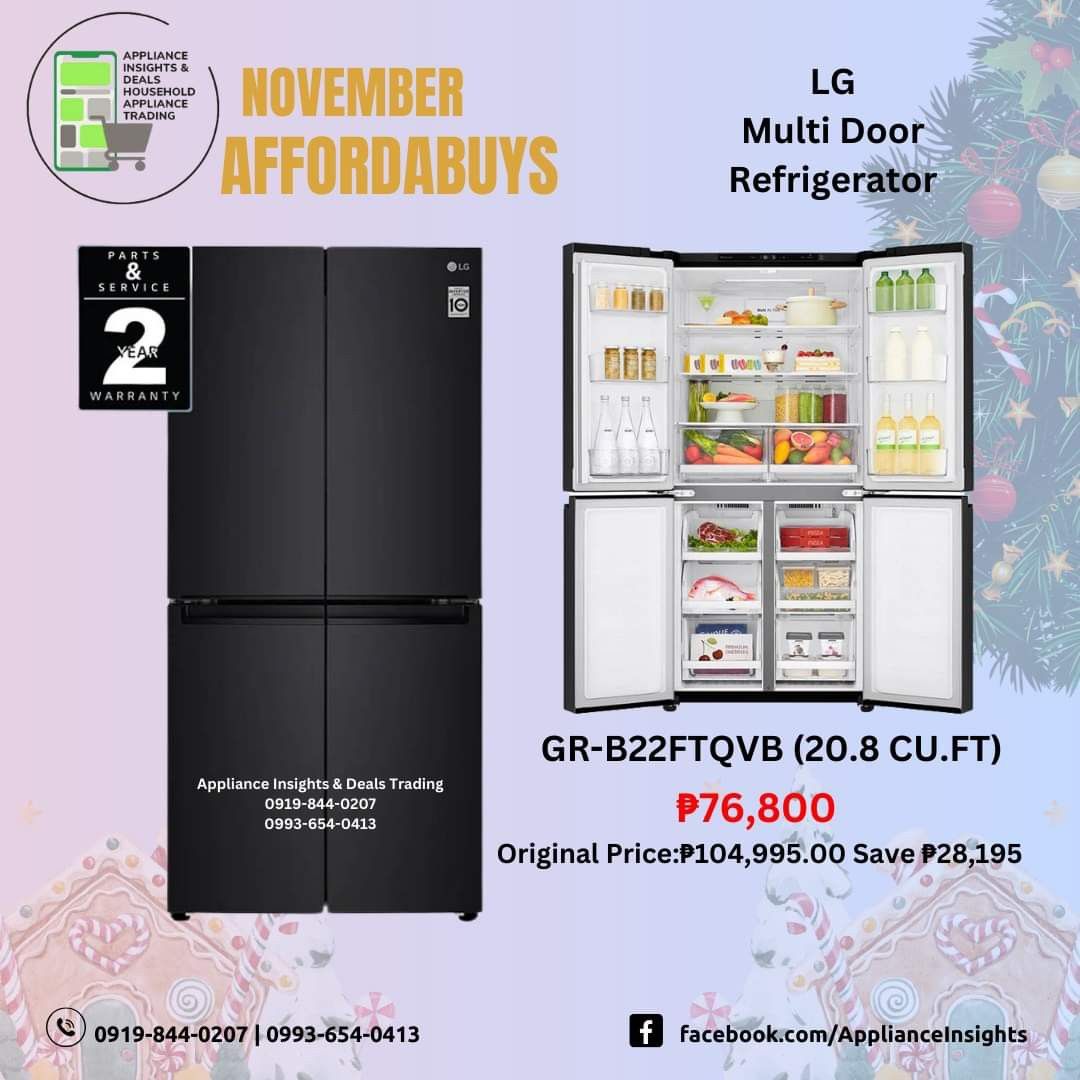 LG Multi-Door|Side-by-Side|Insta-View Refrigerators, Furniture & Home ...