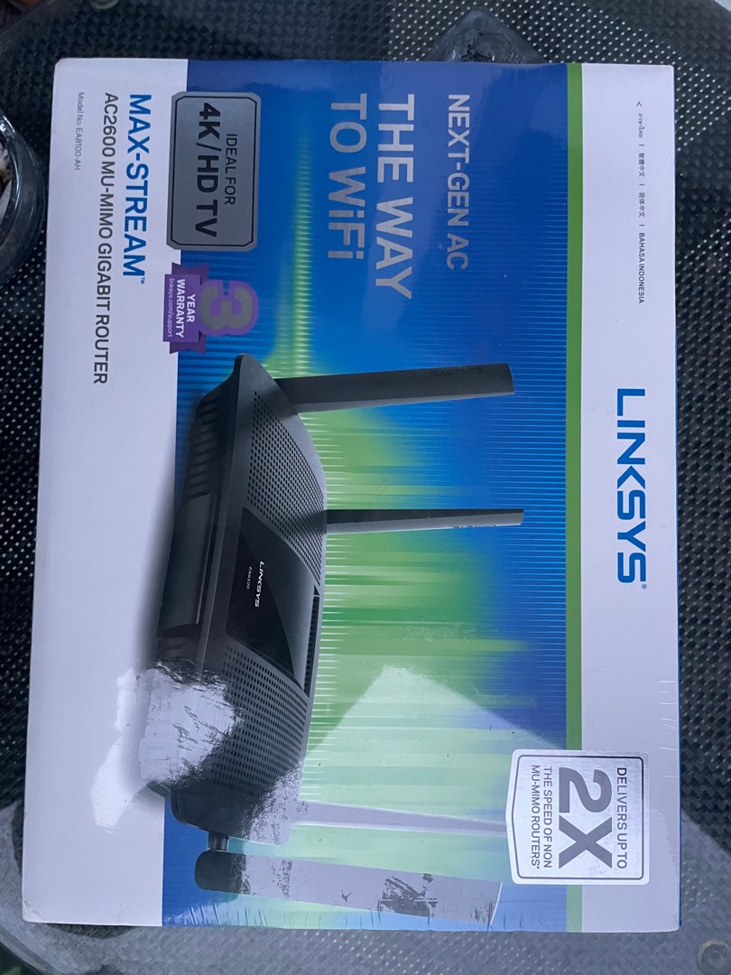 Linksys MAXSTREAM AC2600 Router, TV & Home Appliances, Other Home ...