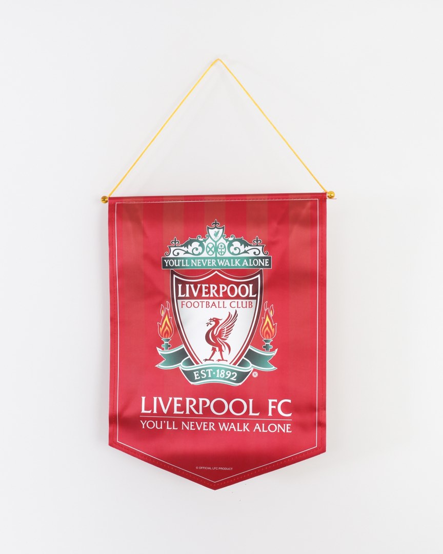 Liverpool FC Autographed Pennant, Hobbies & Toys, Memorabilia ...