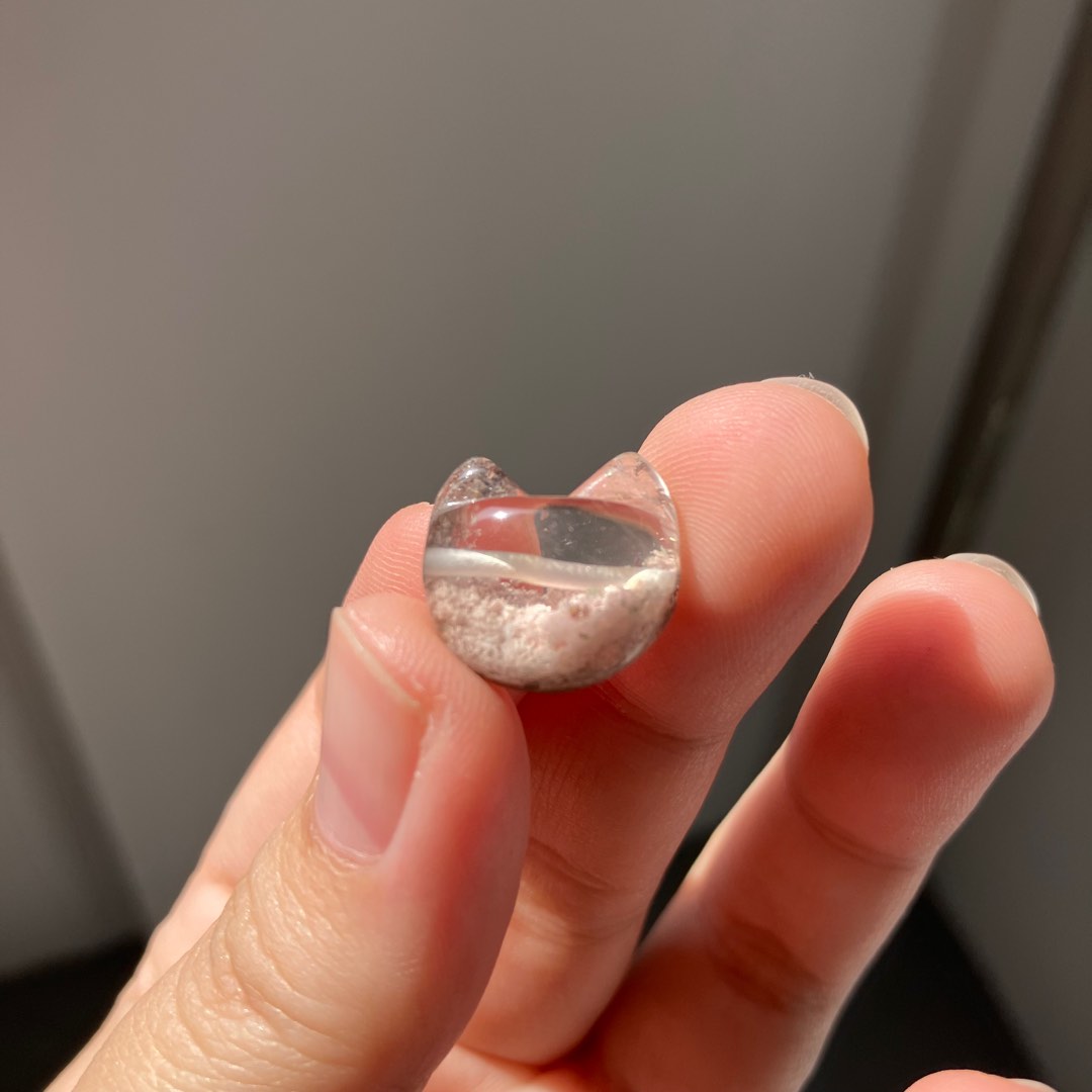 Lodolite Cat Bead (Pink) garden quartz, Women's Fashion, Jewelry ...