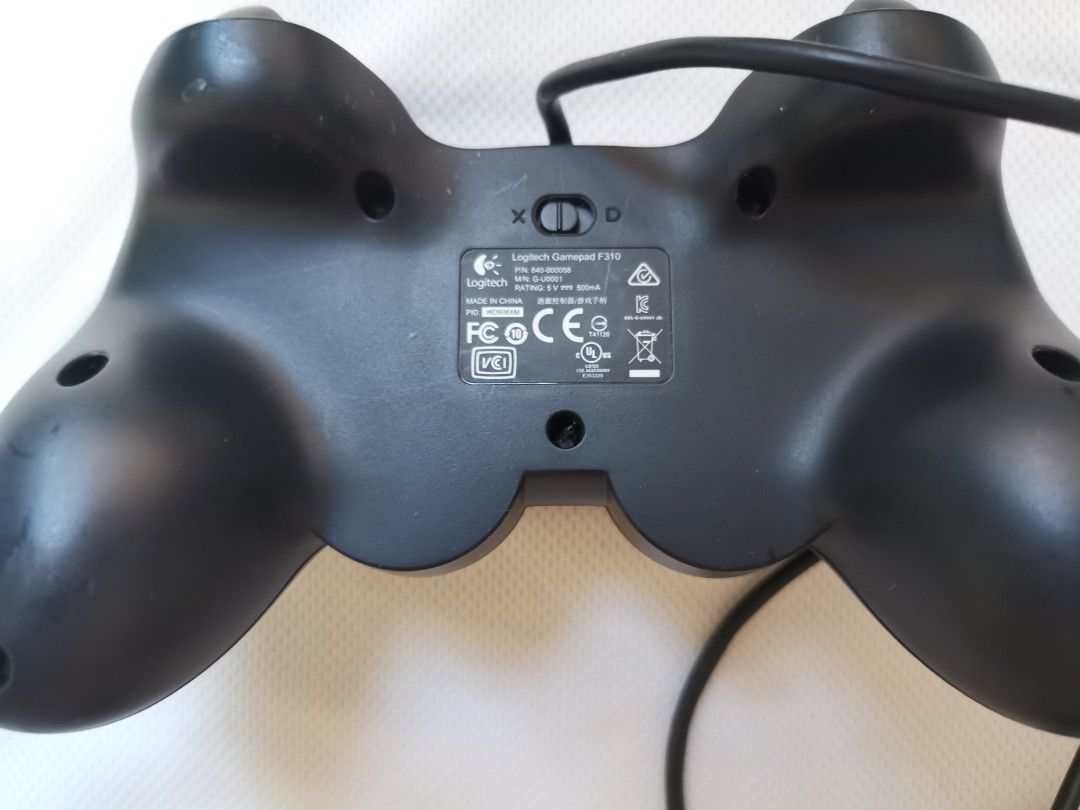 Logitech F310 Wired Gamepad Controller for PC, Video Gaming, Gaming ...