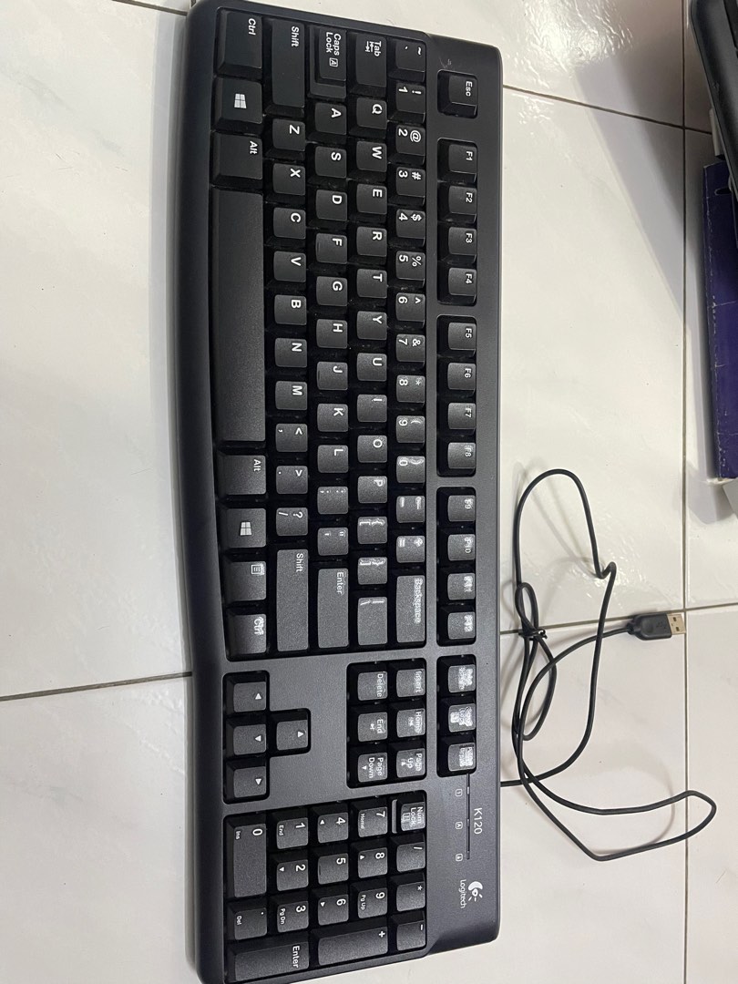 Logitech K120 Keyboard, Computers & Tech, Parts & Accessories, Computer ...