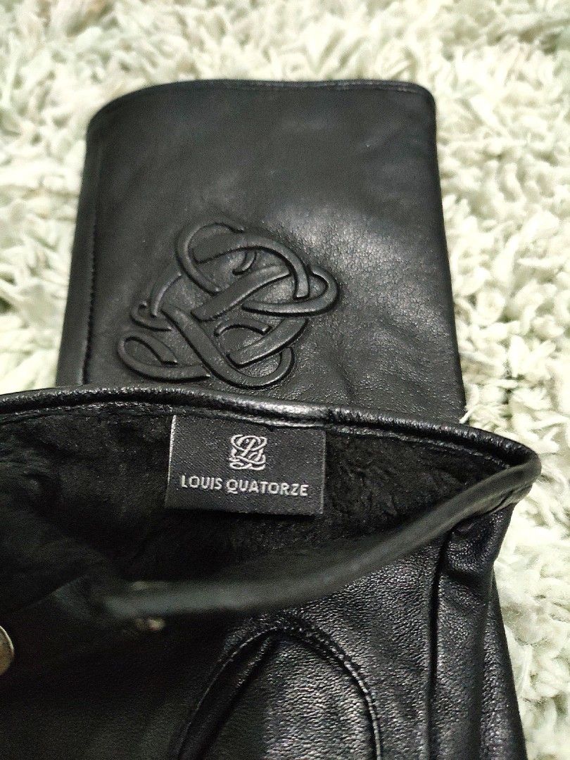 LOUIS QUATORZE GENUINE LEATHER GLOVE, Women's Fashion, Watches ...