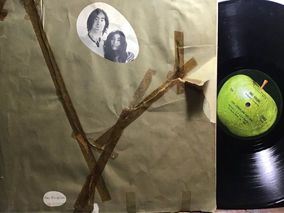 LP John Lennon - The Two Virgins OOP APPLE VINYL RECORD Anubis Piring ...