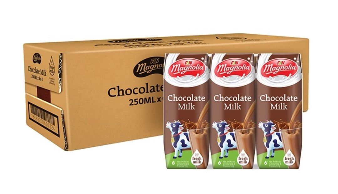 Magnolia UHT Chocolate flavoured milk, Food & Drinks, Beverages on ...