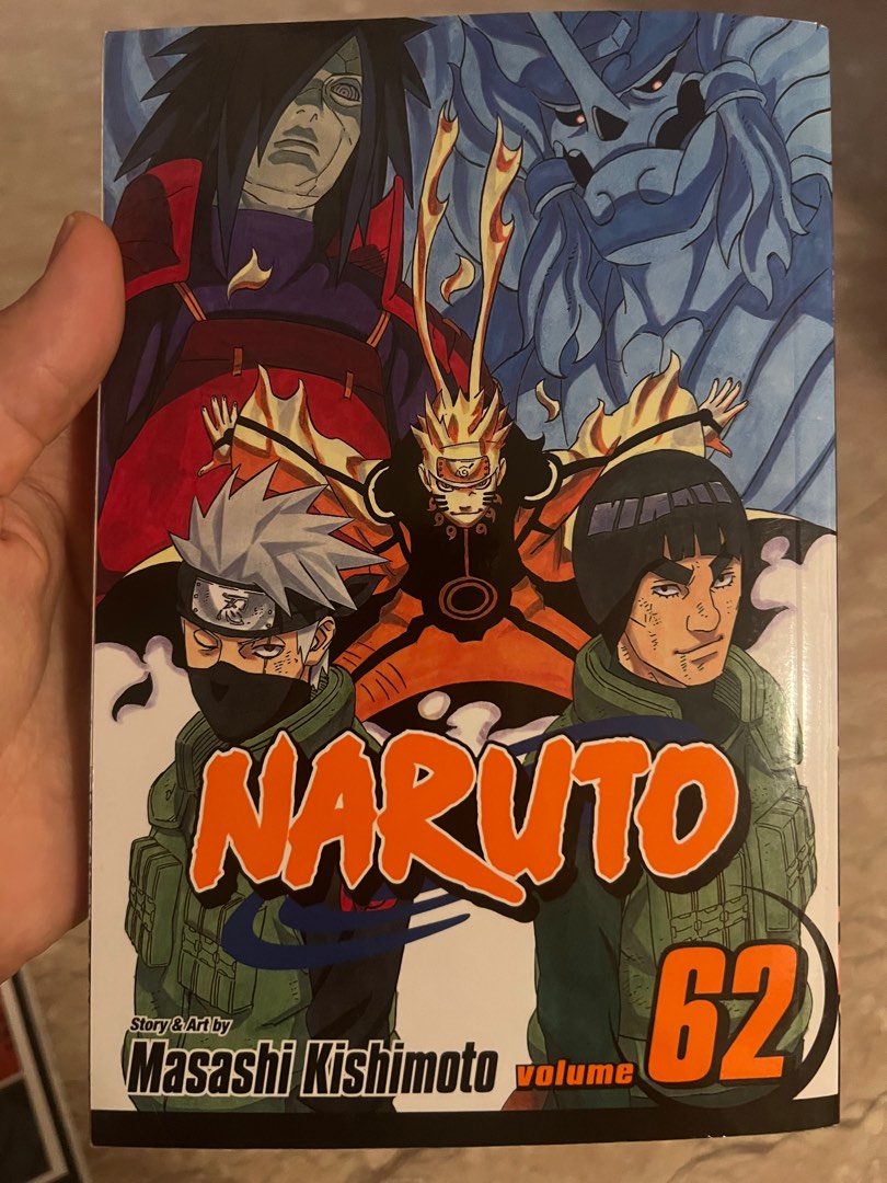Manga Naruto vol 62, Hobbies & Toys, Books & Magazines, Comics & Manga on Carousell