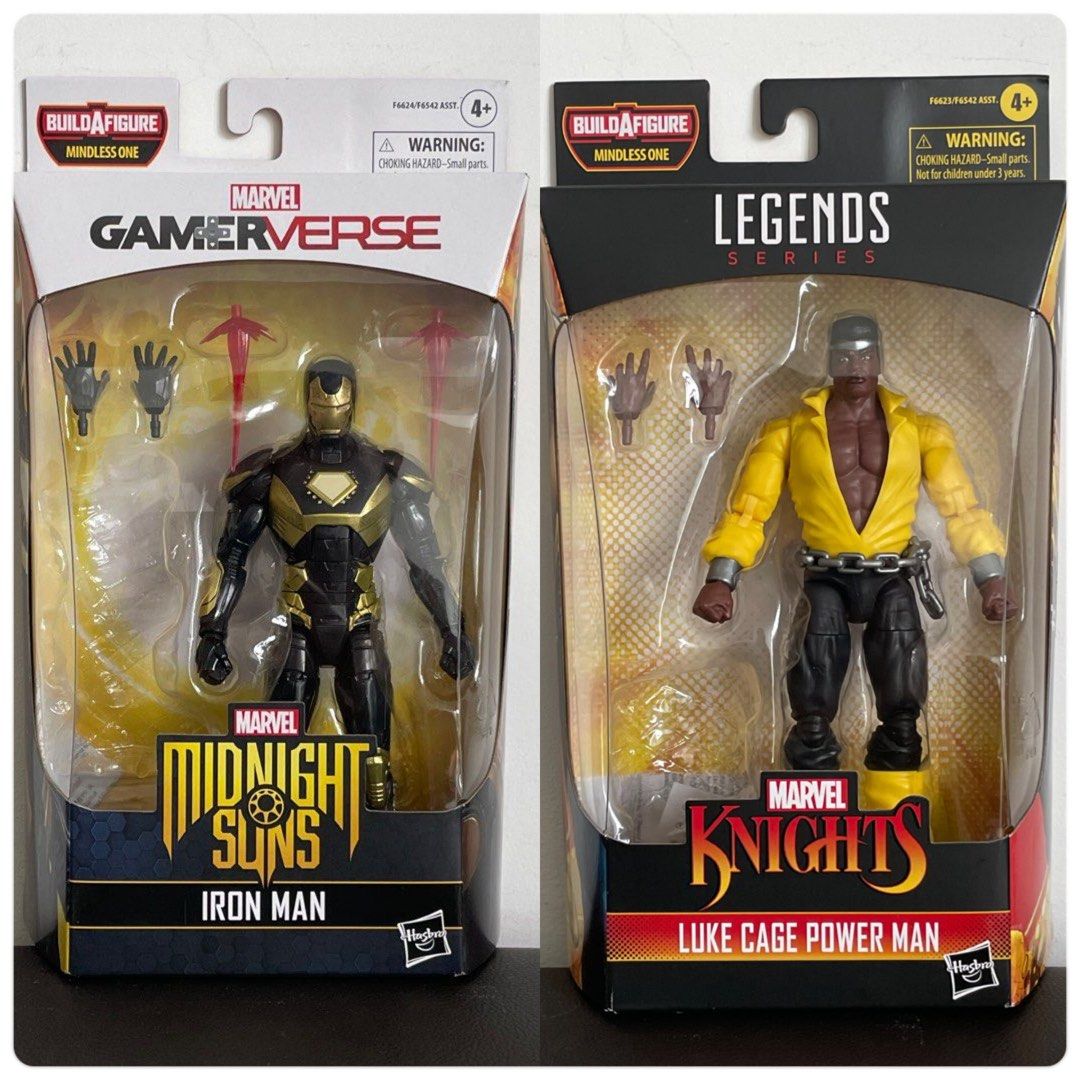 Marvel Legends Mindless One wave Power Man Luke Cage and Midnight Sons ...