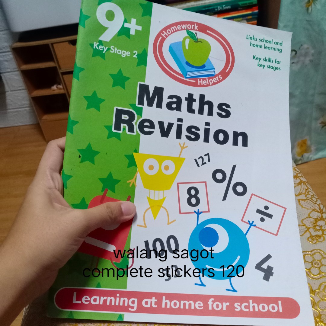 Math Revisions Workbook, Hobbies & Toys, Books & Magazines, Children's ...