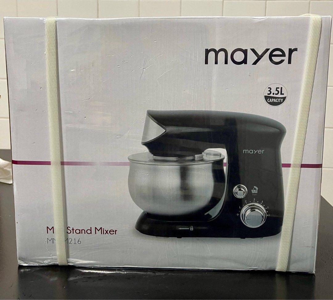 Mayer 3.5L Mini Stand Mixer (Black), TV & Home Appliances, Kitchen ...