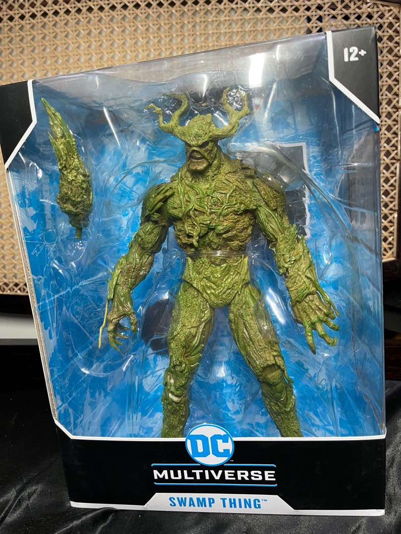 Mcfarlane Toys Multiverse Swamp Thing DC Collecter Megafig, Hobbies ...