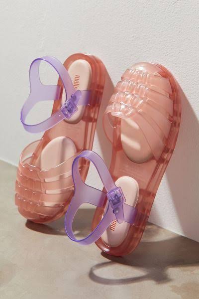 Melissa Obsessed Jelly Sandal in Pink Lilac, Women's Fashion, Footwear ...