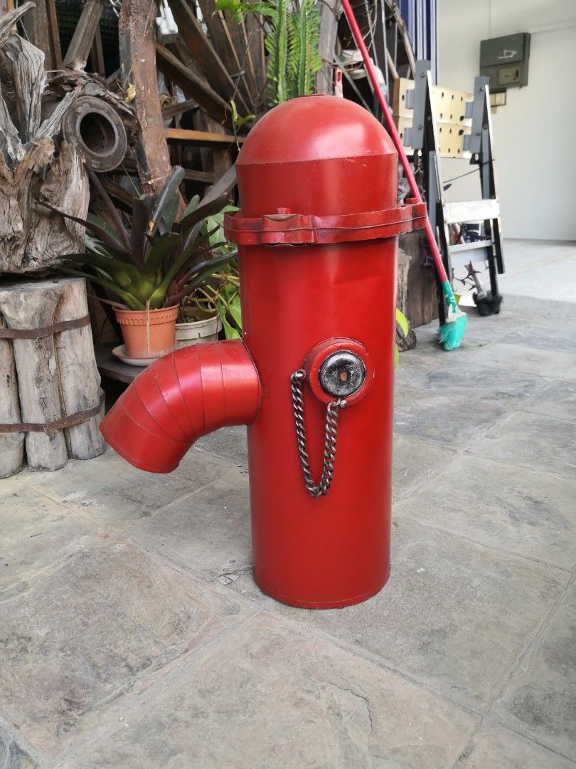 Large 25"Metal Repro Fire Hydrant, Hobbies & Toys, Collectibles ...