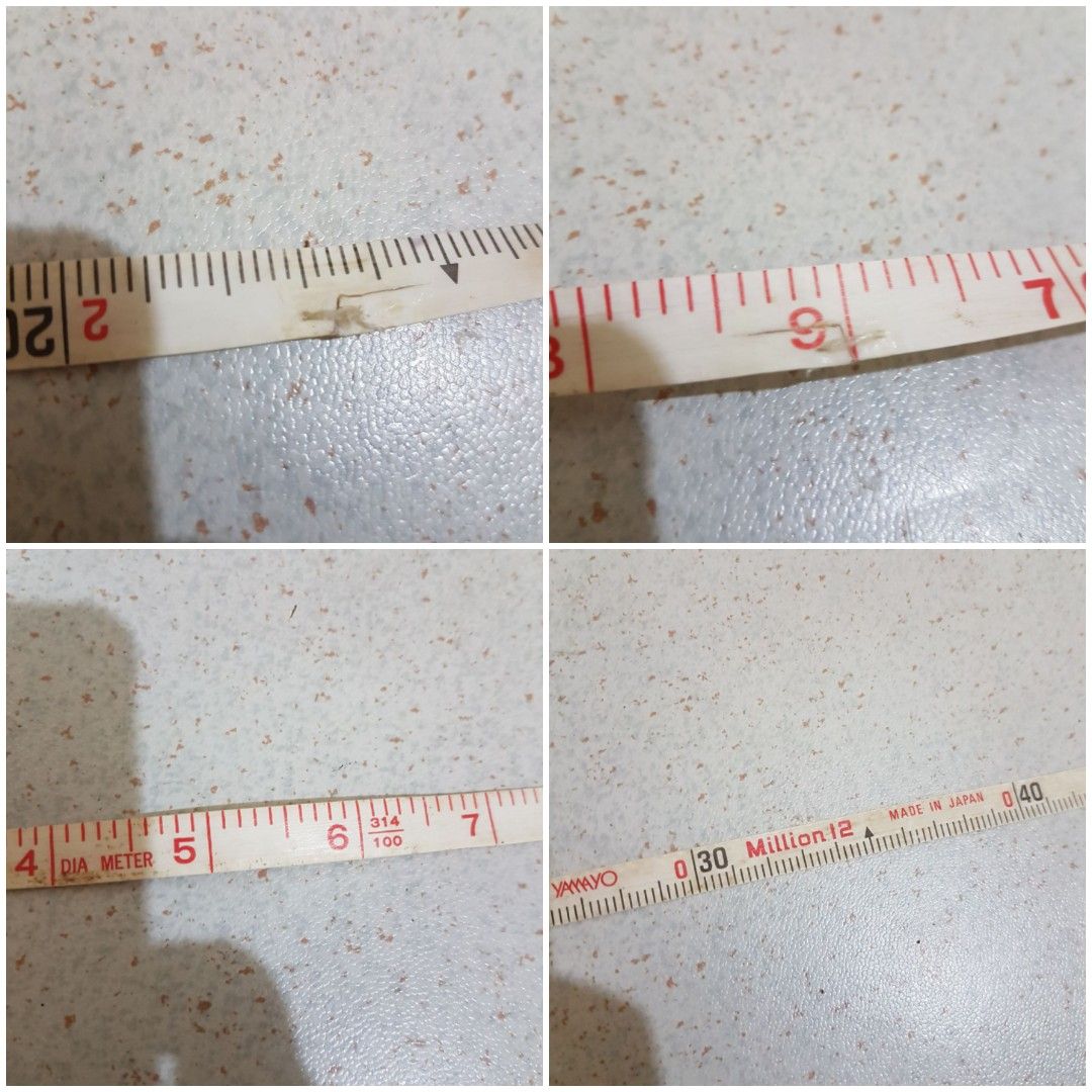 Meteran Yamayo Million 12 20 meter asli Vintage Jepang, Serba Serbi ...