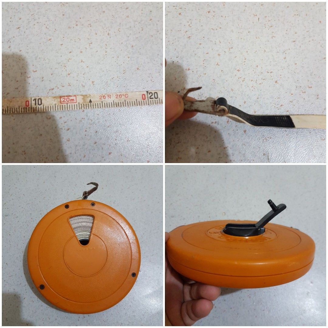 Meteran Yamayo Million 12 20 meter asli Vintage Jepang, Serba Serbi ...