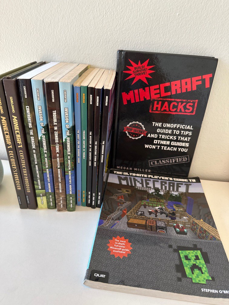 Minecraft books, Hobbies & Toys, Books & Magazines, Children's Books on ...