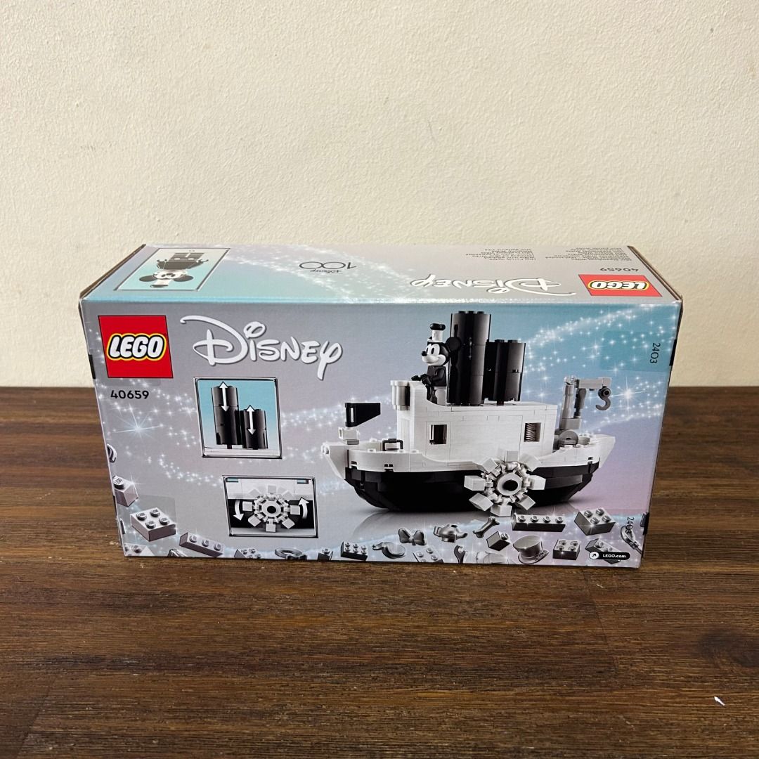 MISB Lego 40659 Disney Mini Steamboat Willie (2023) - Bundle 40659 ...