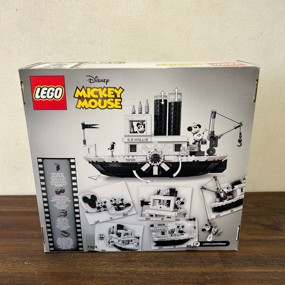 MISB Lego 40659 Disney Mini Steamboat Willie (2023) - Bundle 40659 ...
