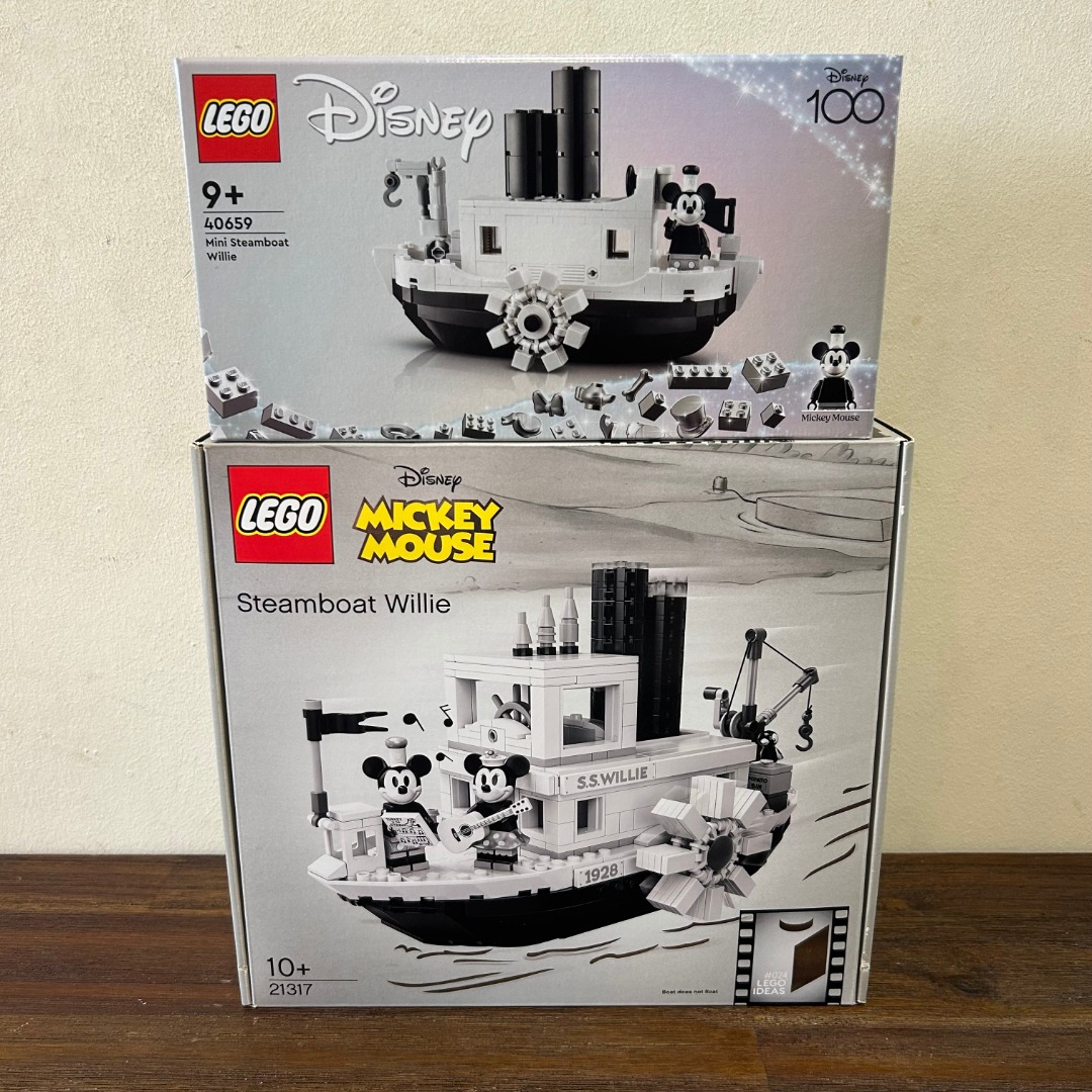 MISB Lego 40659 Disney Mini Steamboat Willie (2023) - Bundle 40659 ...