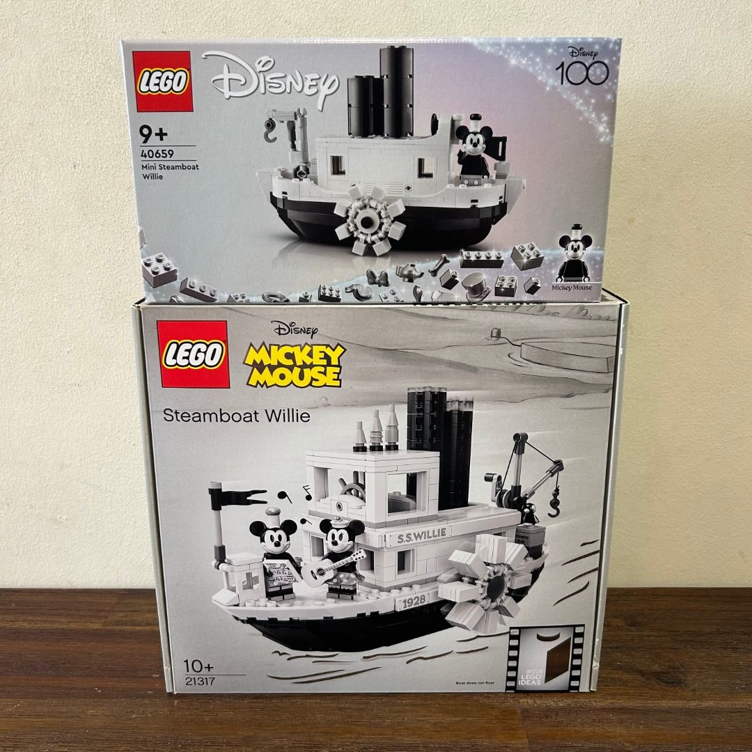 MISB Lego 40659 Disney Mini Steamboat Willie (2023) - Bundle 40659 ...