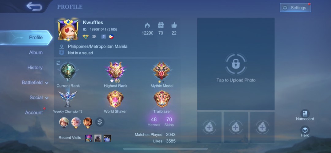 ML, Video Gaming, Gaming Accessories, In-Game Products on Carousell