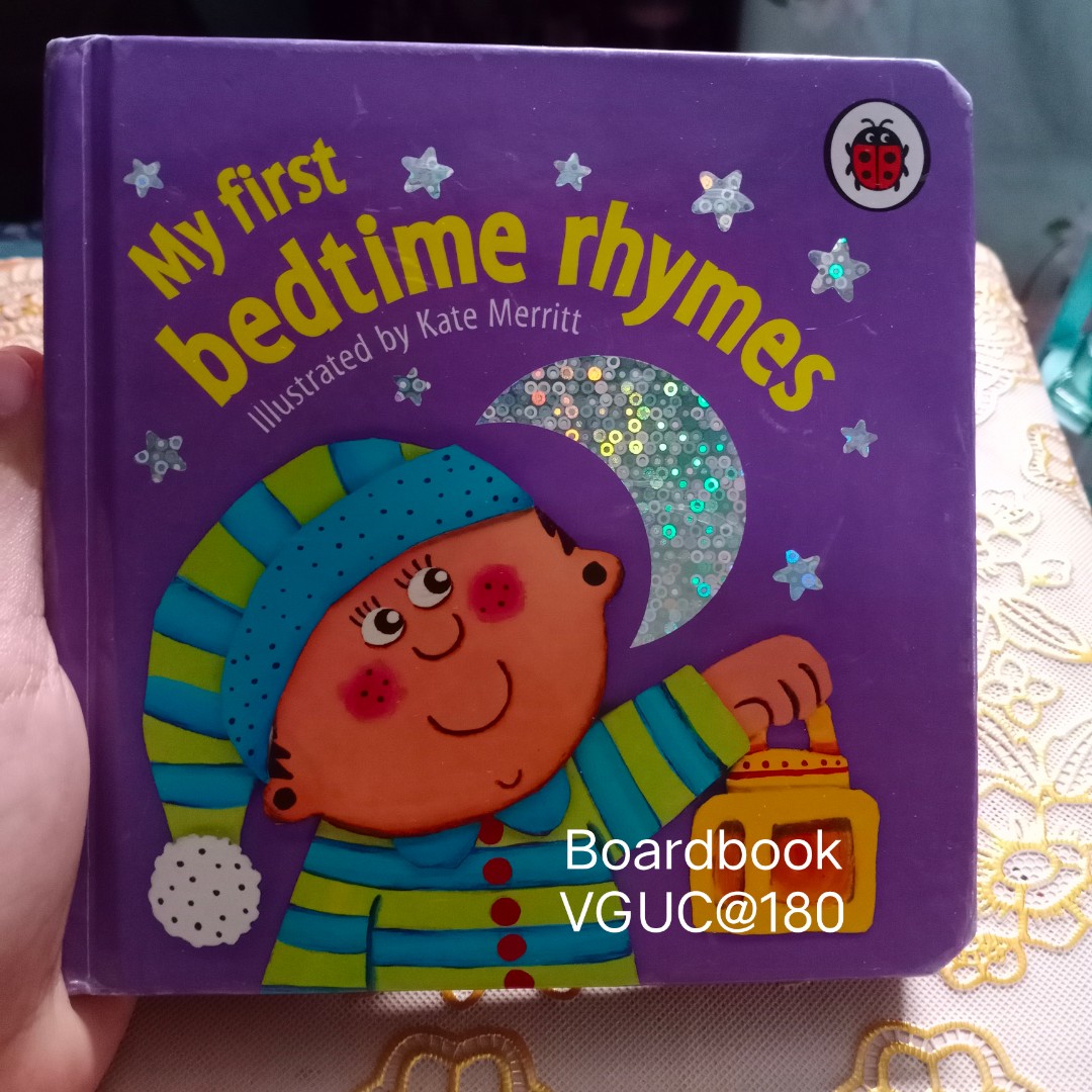 My First Bedtime Rhymes Boardbook, Hobbies & Toys, Books & Magazines ...