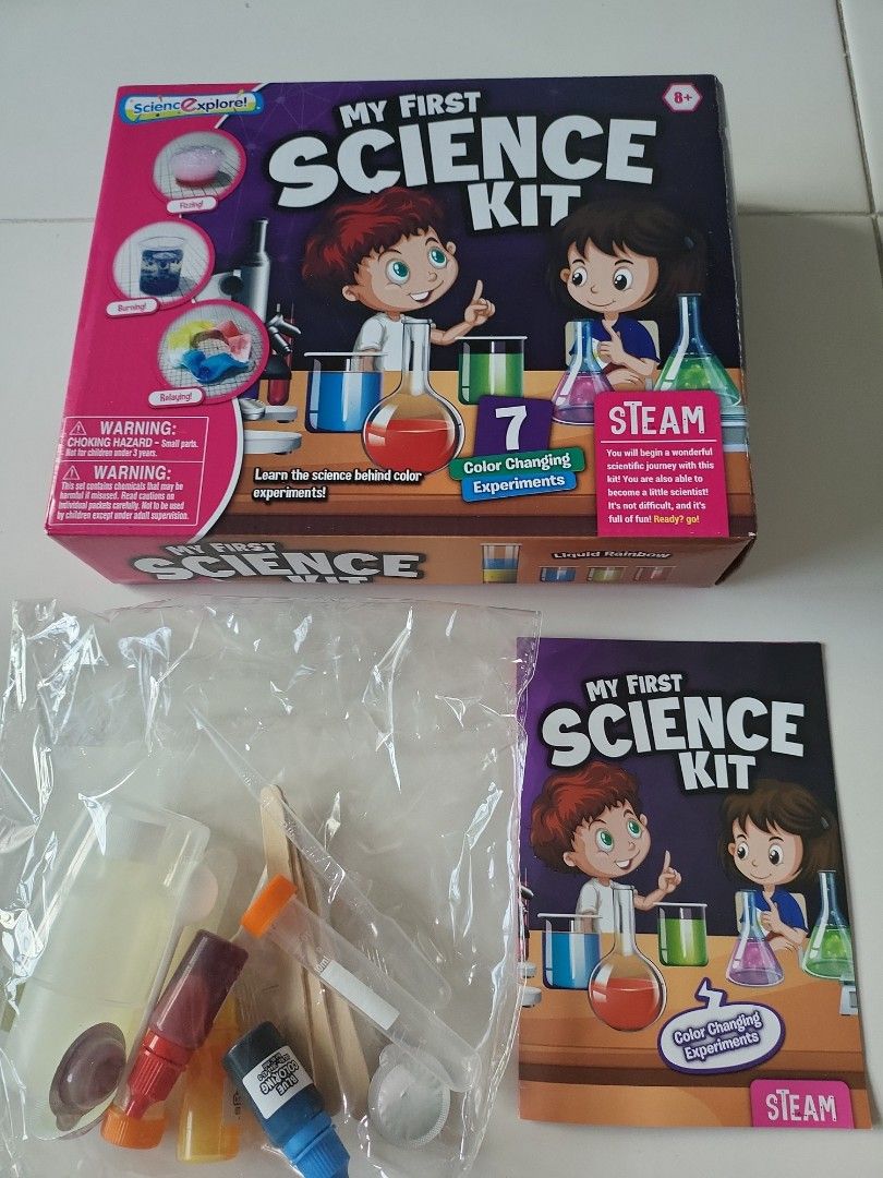 My First Science Kit, Hobbies & Toys, Toys & Games on Carousell