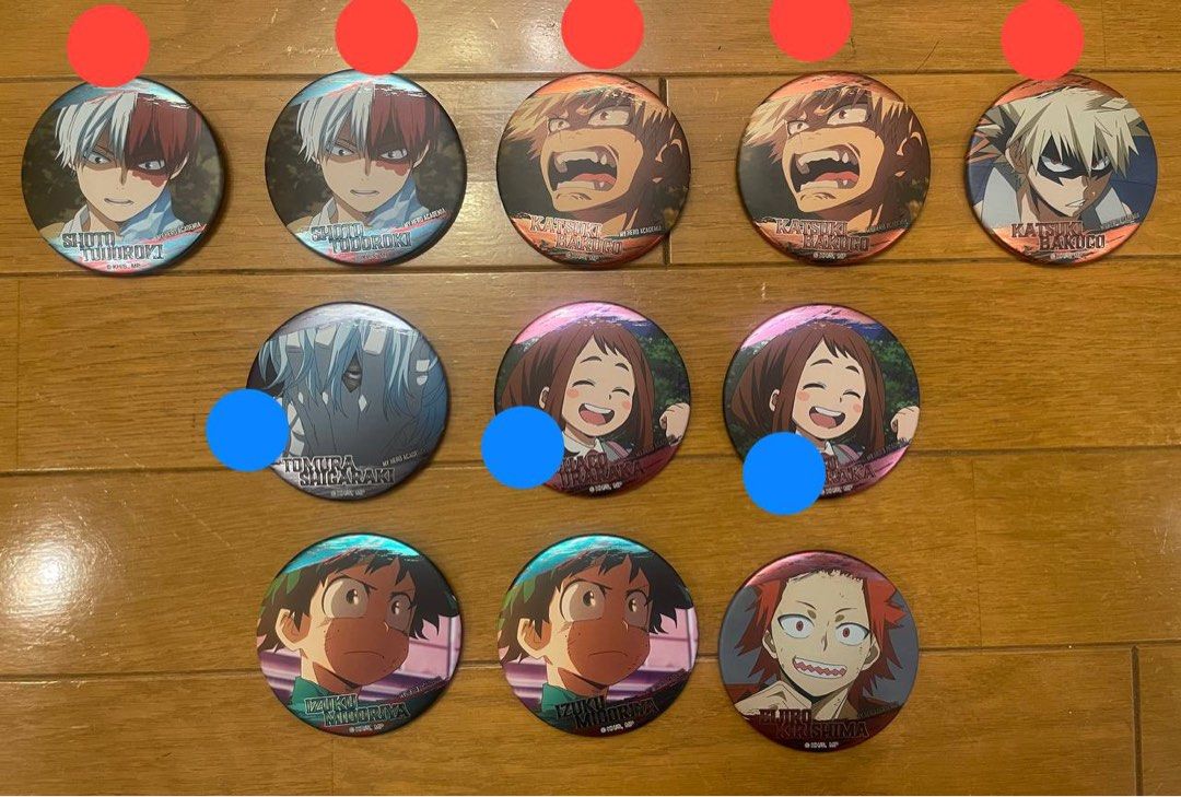 My hero academia badges, Hobbies & Toys, Memorabilia & Collectibles ...