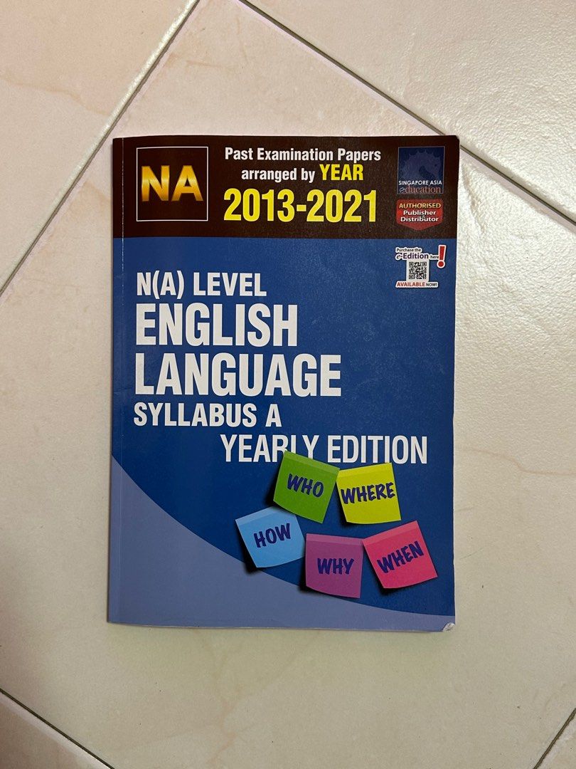 NA English ten year series TYS, Hobbies & Toys, Books & Magazines ...