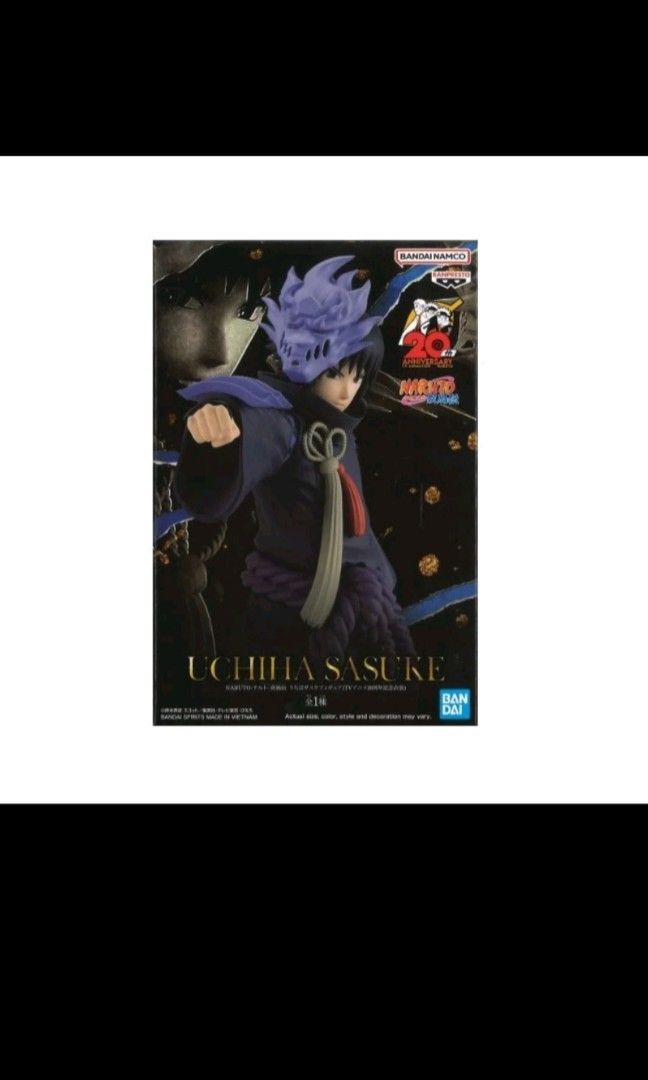Naruto and Sasuke 20th Anniversary Figurines, Hobbies & Toys ...