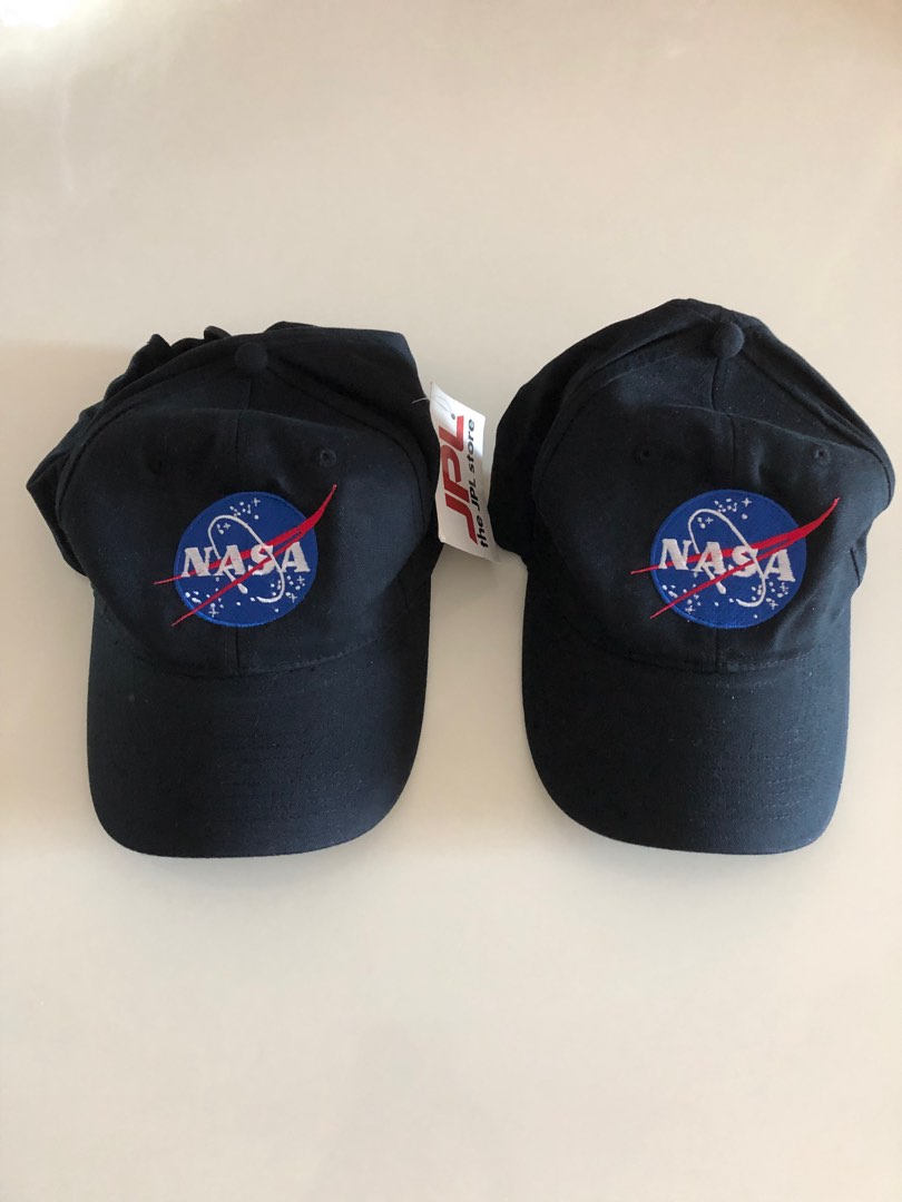 NASA caps 太空署帽子, 男裝, 手錶及配件, 棒球帽、帽 - Carousell
