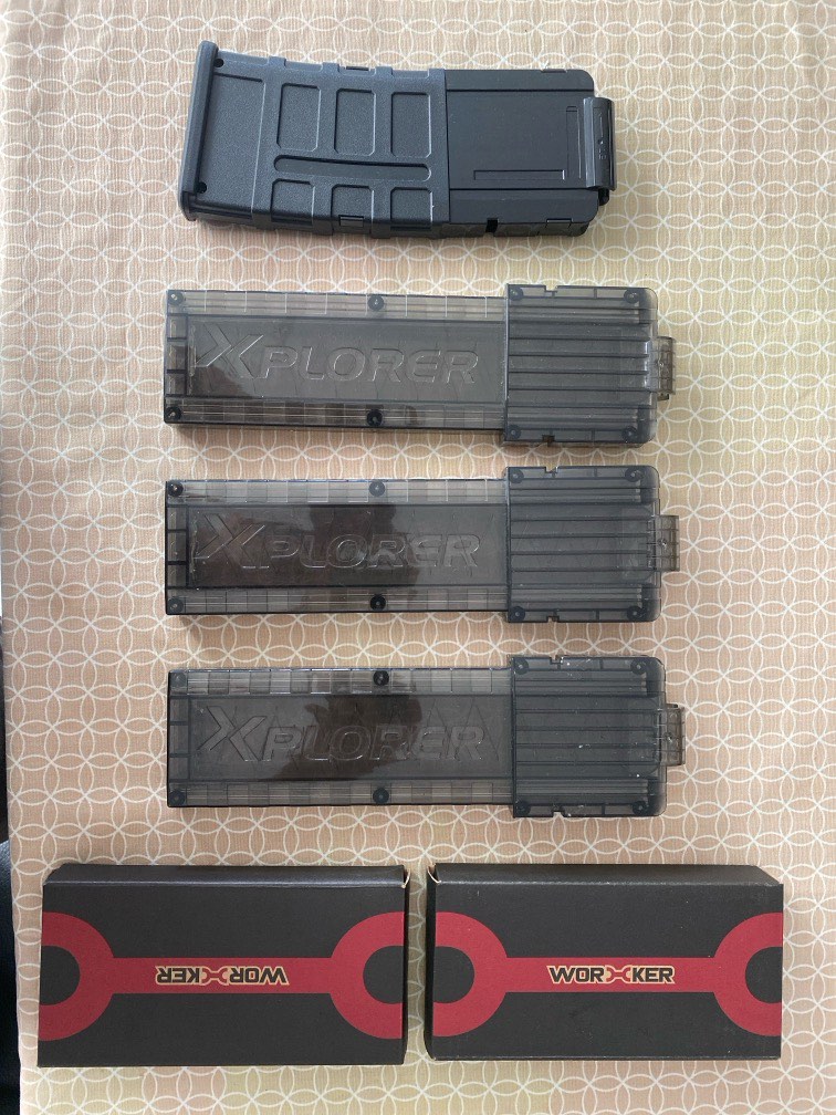 Nerf Worker Magazine, Hobbies & Toys, Toys & Games on Carousell