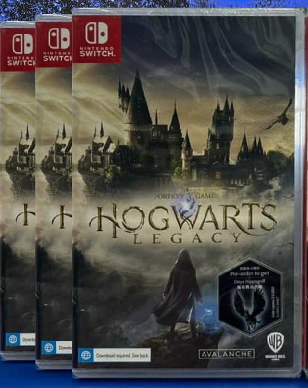 NEW AND SEALED Nintendo Switch Harry Potter Game Hogwarts Legacy 霍格華茲的傳承, Video Gaming, Video ...