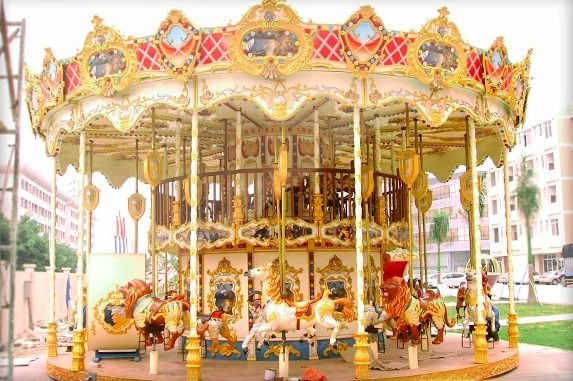 New Design Attractive China Chinese Rotating Luxury Carousel Rides ...