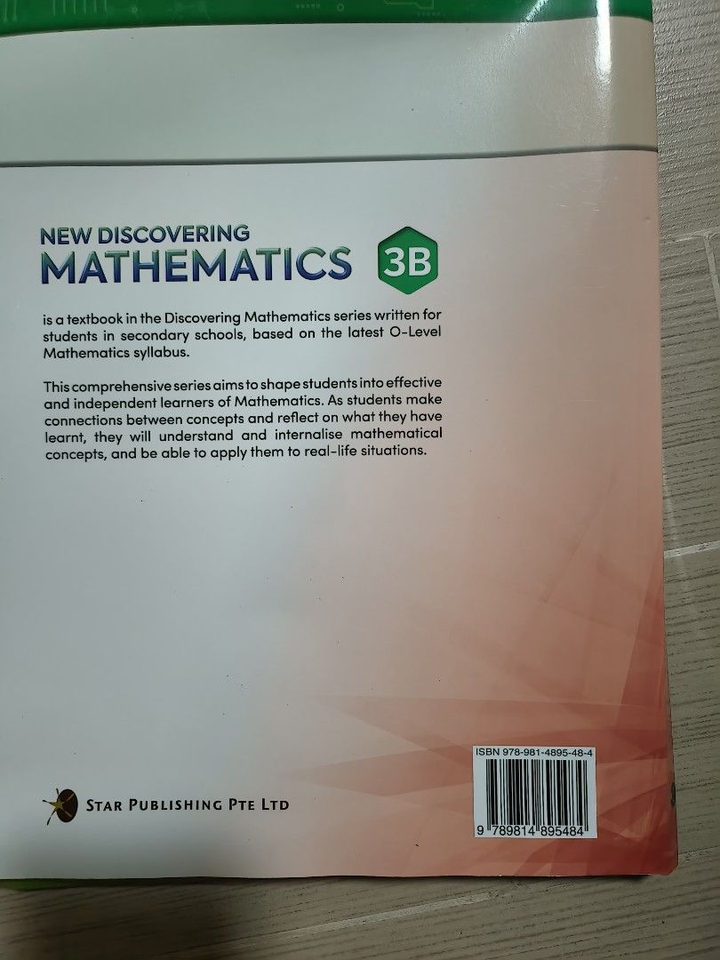 New Discovering Mathematics 3B, Hobbies & Toys, Books & Magazines ...