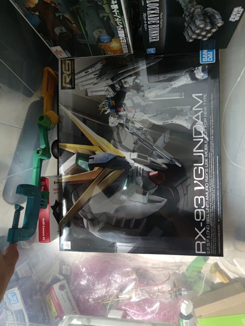 RG Nu Gundam, Hobbies & Toys, Toys & Games on Carousell