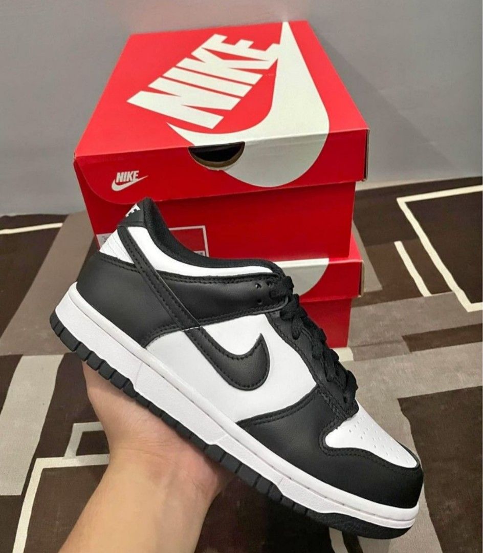 Nike Panda Dunks Mens Fashion Footwear Sneakers On Carousell