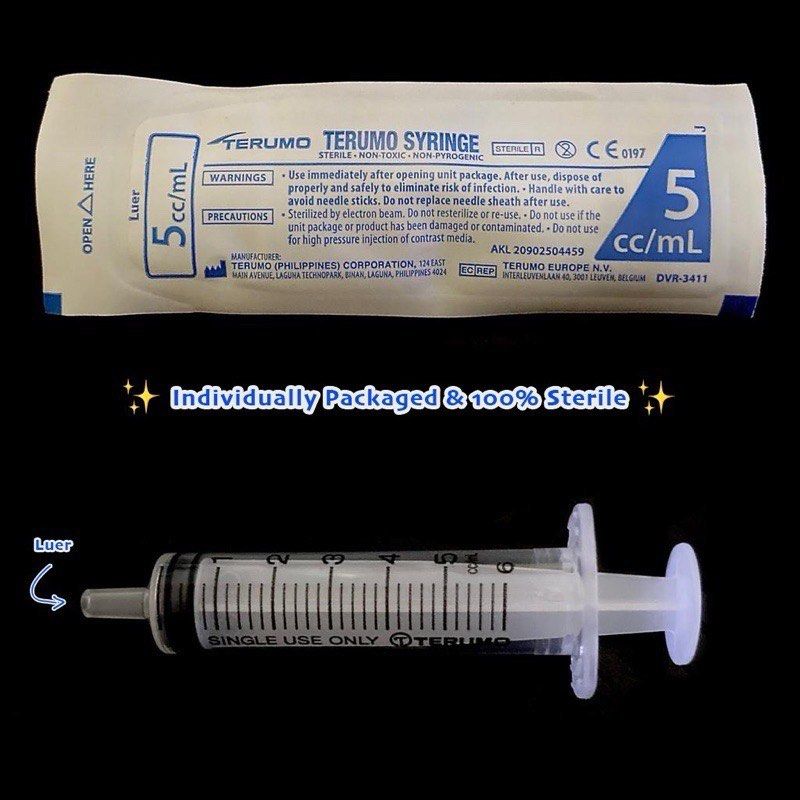 Nipro Luer Slip Sterile Syringe 10ml Without Needle, Health & Nutrition, Medical Supplies ...